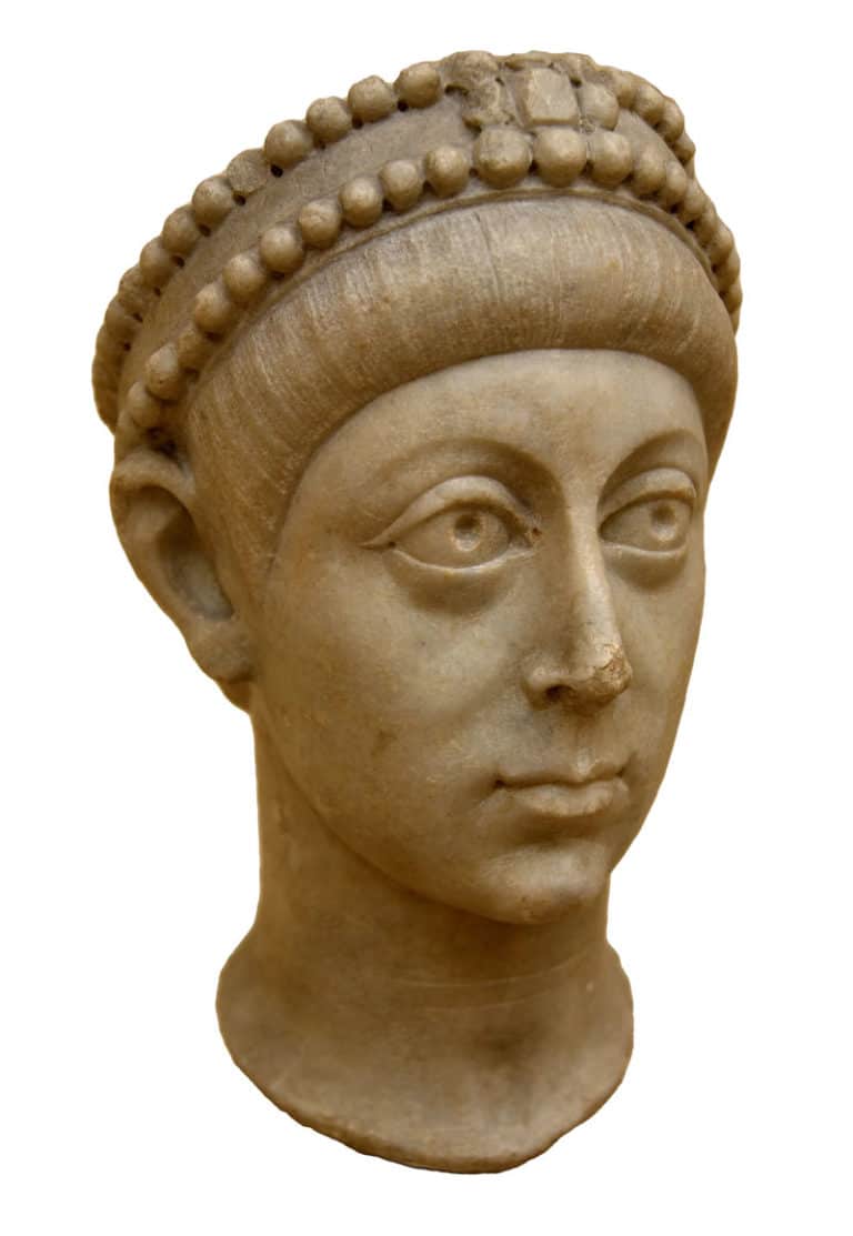 Arcadius AD C. 377-408 - temperate and ineffectual emperor
