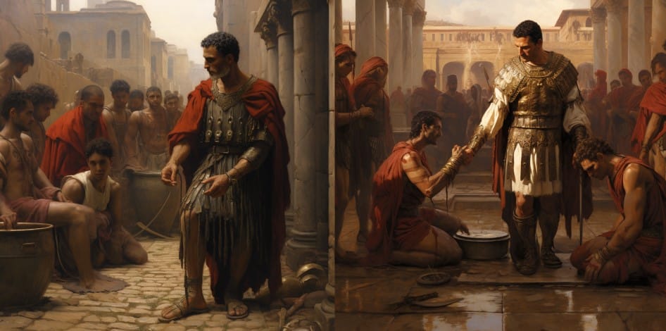 Roman Slaves, the 1st state organized slavery in history