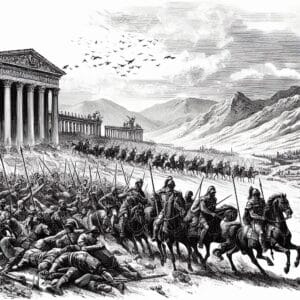 Constantine the Great 285? - 337 AD, the most famous Emperor