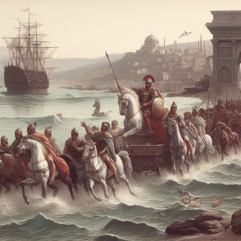 Emperor Licinius AD C. 250-324 a vicious rival of Constantine I