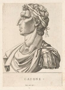 Cato the Younger- Imperturbable and relentless Roman senator