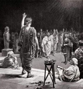 Cato the Younger- Imperturbable and relentless Roman senator