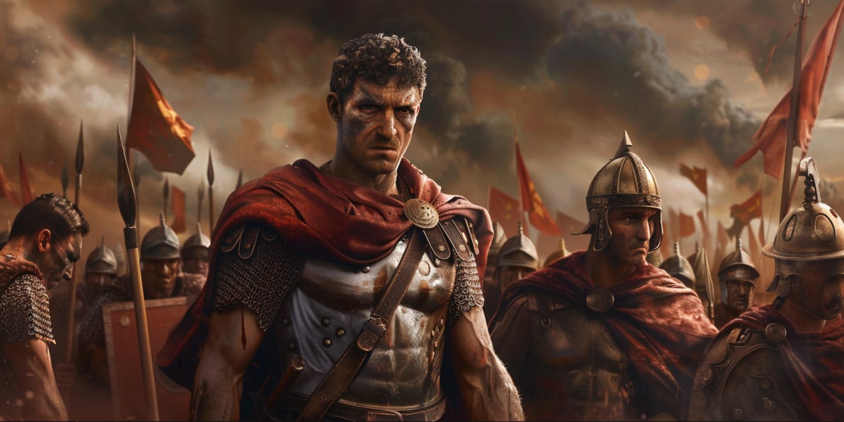 Constantine the Great 285? - 337 AD, the most famous Emperor