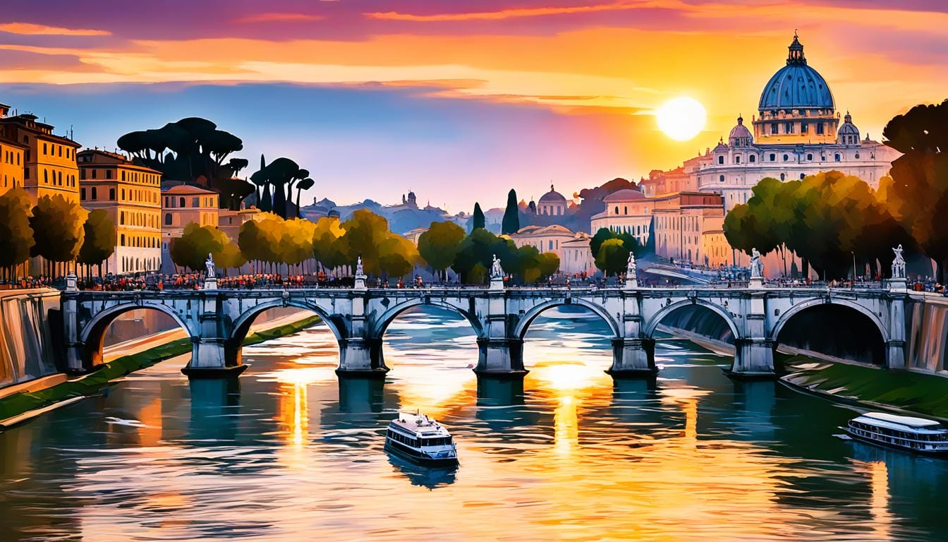 Explore the History & Beauty of Tiber River