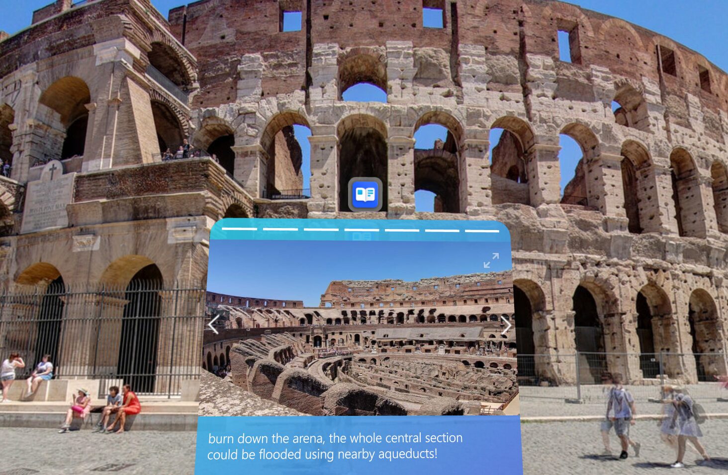 Virtual Tour of Colosseum - Roman Empire