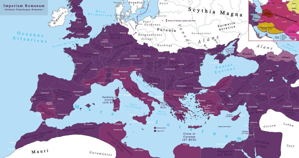 Maps | The Roman Empire